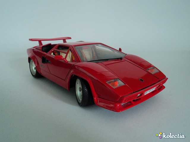 1:18 Bburago Lamborghini Countach 1988 Red - Kolectia