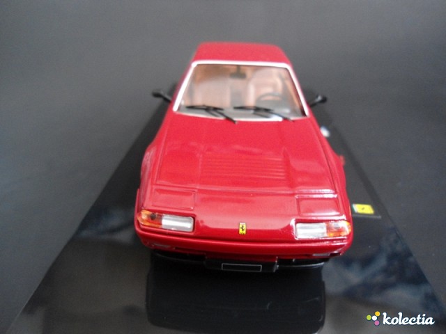 1:43 Hot Wheels Elite Ferrari 412 1985 Red - Kolectia